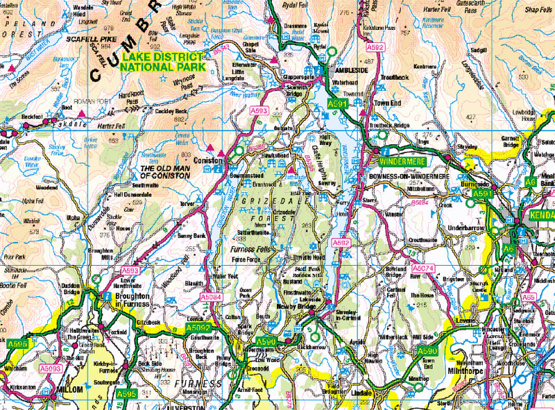 Cumbria County Map (2021) – Map Logic