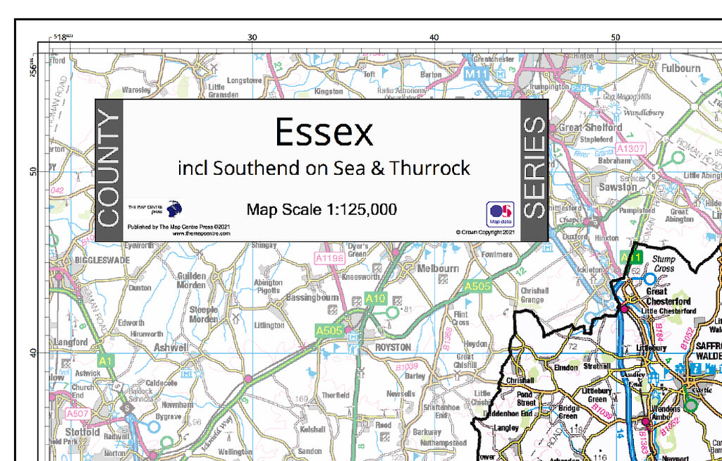 Essex County Map (2021) – Map Logic