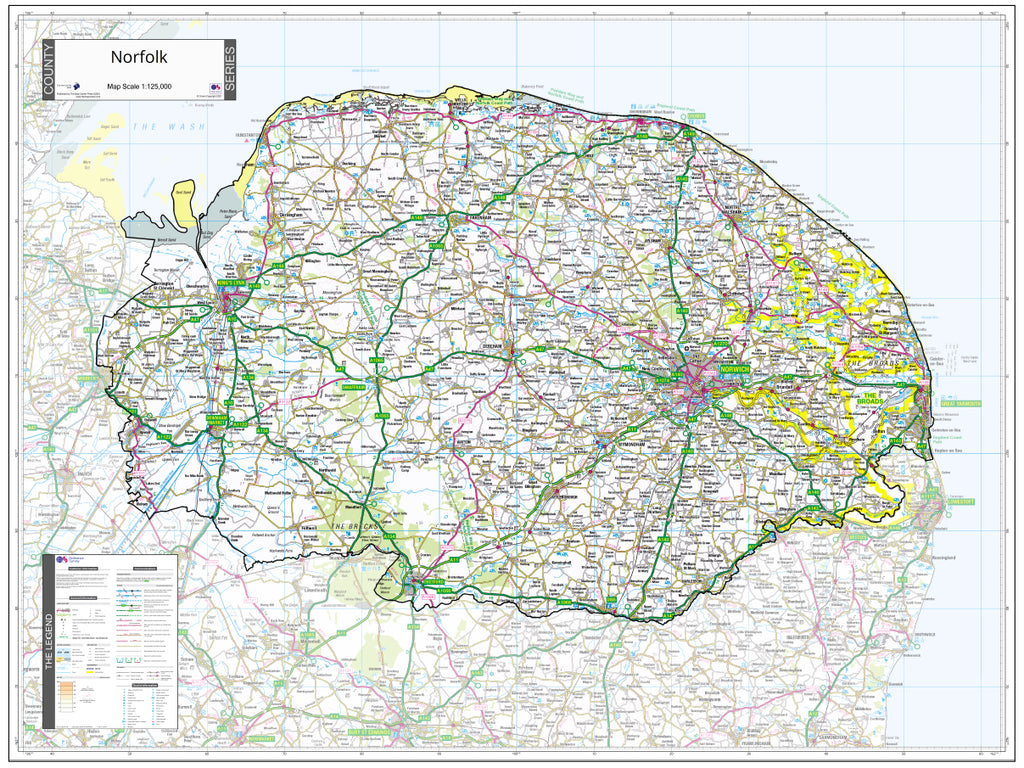 Norfolk County Map (2021) – Map Logic