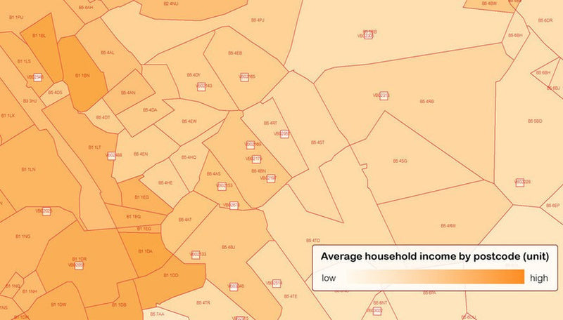 Code-Point Unit Postcode Boundaries for Great Britain – Map Logic