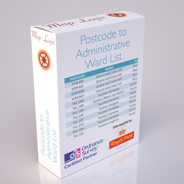 Postcode Look Up Tables - Updated March 2017 – Map Logic
